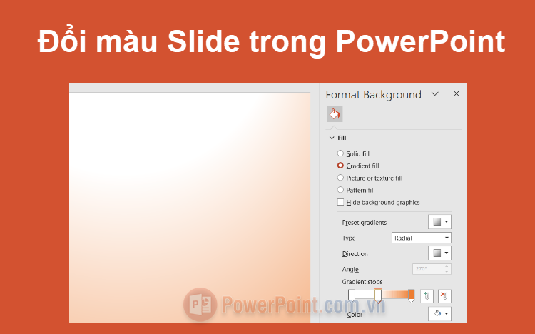 Cách cắt hình trong PowerPoint