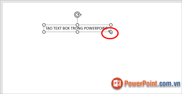 Cách tạo text box trong PowerPoint